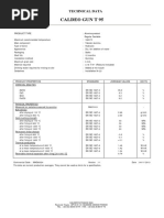 07 Calde Cast MW 150 | PDF | Density | Temperature