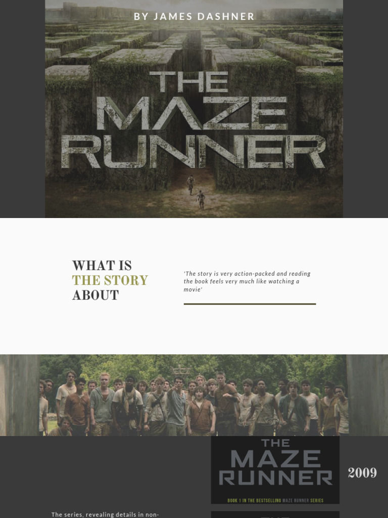 The Maze Runner | PDF | Science Fiction Novel Trilogies