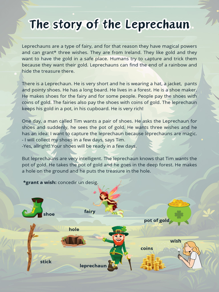 The Story of The Leprechaun | PDF
