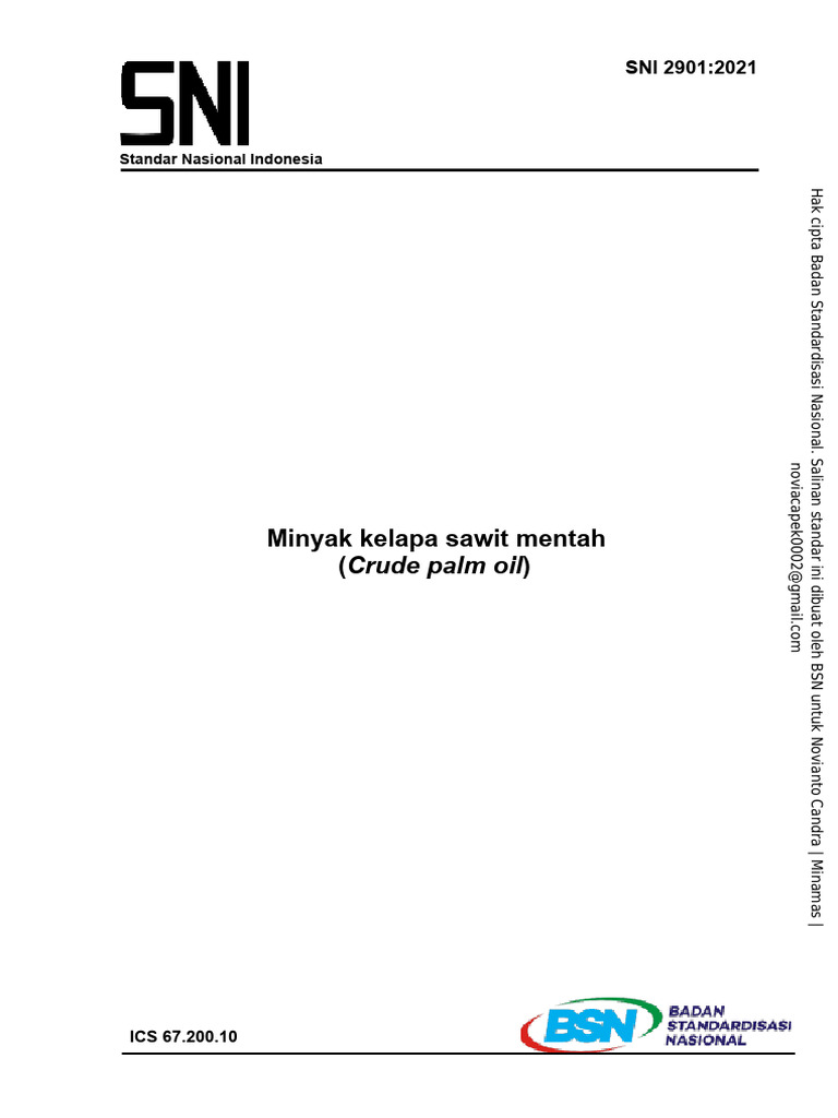 SNI 2901-2021 - Unlocked | PDF