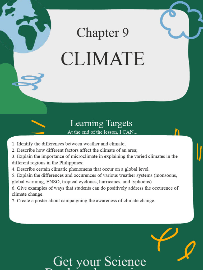Science9 Climate | PDF | Tropical Cyclones | Greenhouse Effect