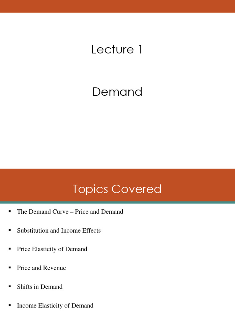 Introduction To Economics | PDF | Demand | Price Elasticity Of Demand Introduction To Economics | PDF | Demand | Price Elasticity Of Demand