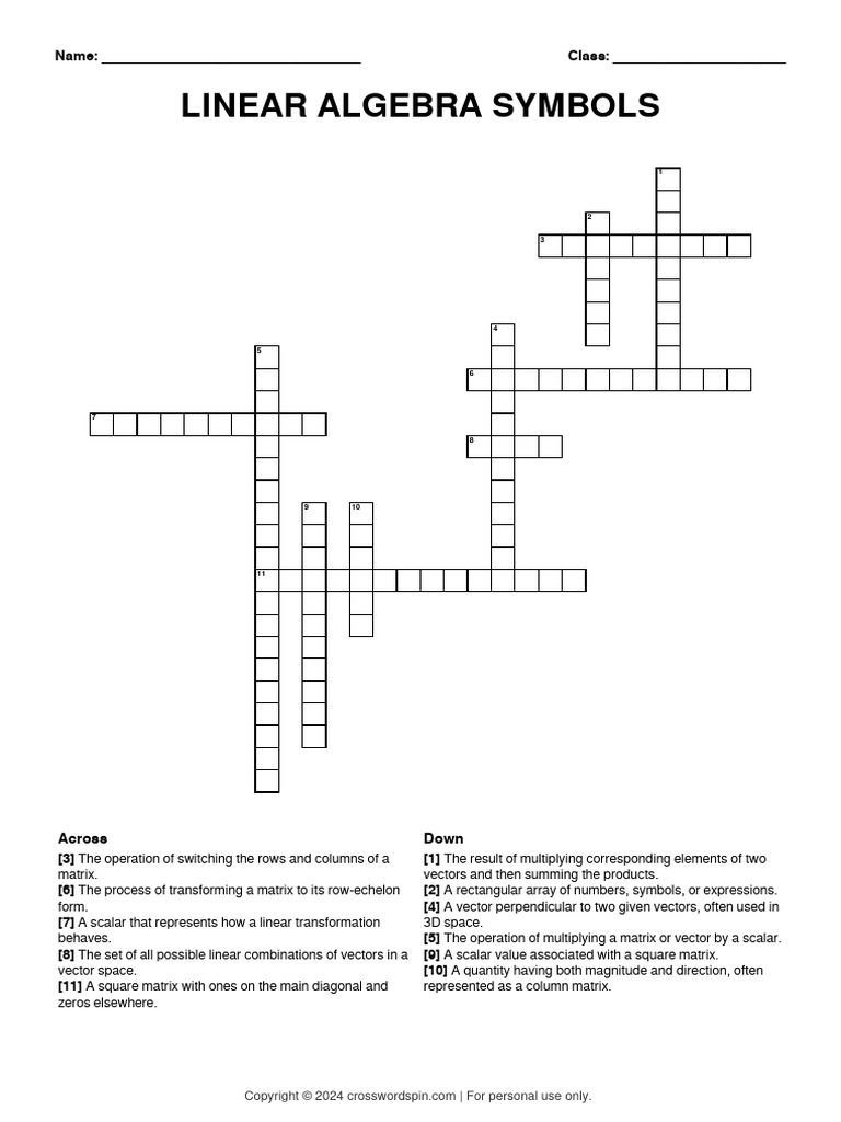 Linearalgebrasym - CW - Calis - Eng 1B | PDF | Matrix (Mathematics ...