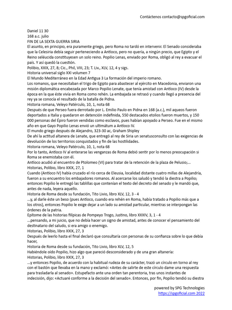Daniel 11 30 | PDF