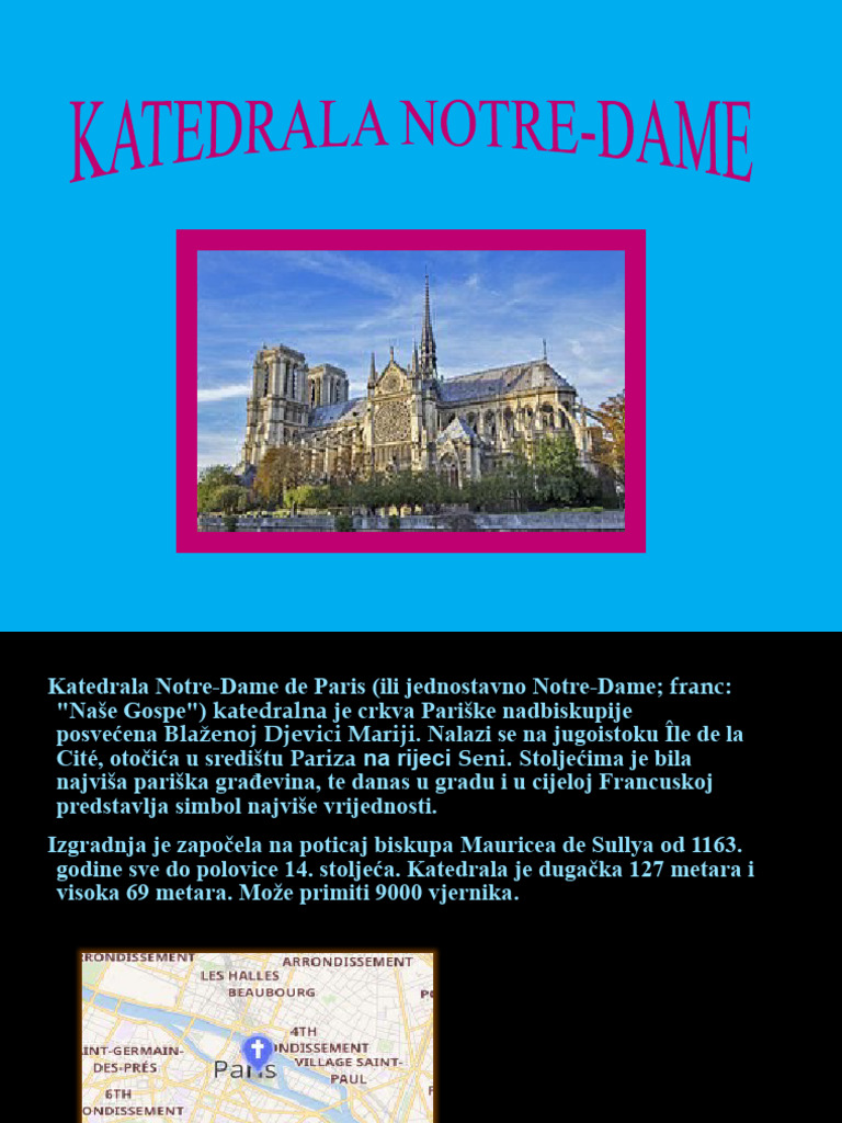 Katedrala Notre Dame | PDF