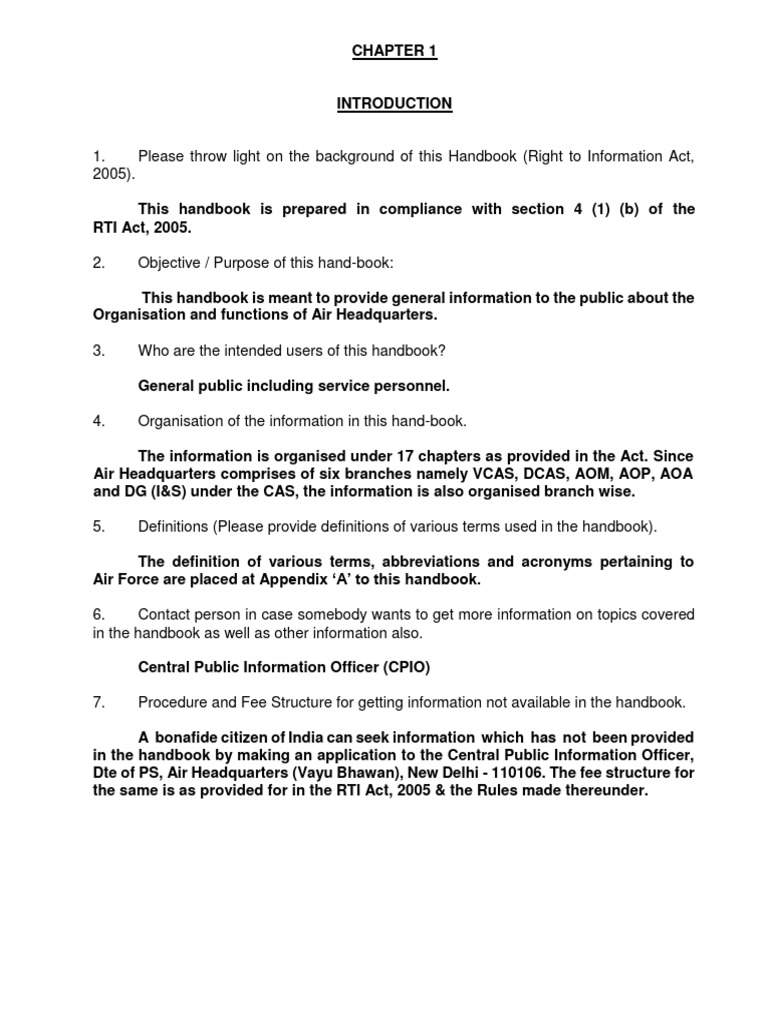 Updated Rti Handbook 30 Sep 22 | PDF | Cheque | Procurement