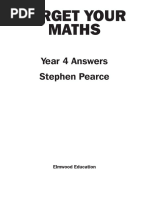 Schofield and Sims Mental Arithmetic Book 3 New Edition Answers | PDF