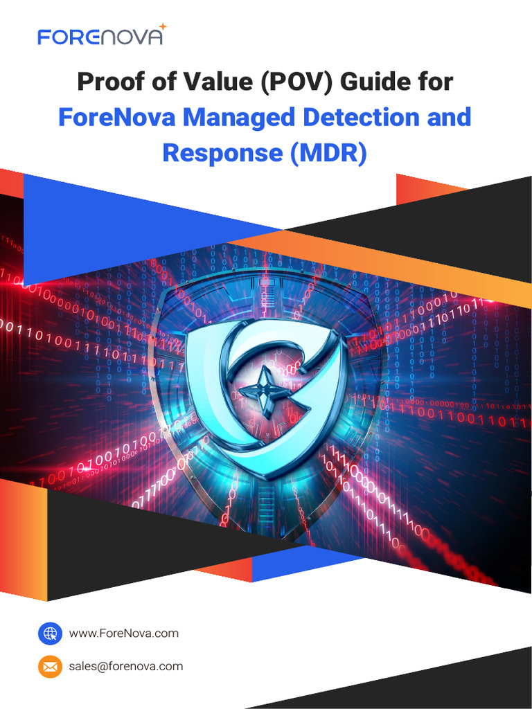 ForeNovaMDR POV Brochure 20240310 | PDF | Computer Security | Security