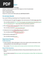 PhysioEx Exercise 4 Activity 4 | PDF | Adrenocorticotropic Hormone ...