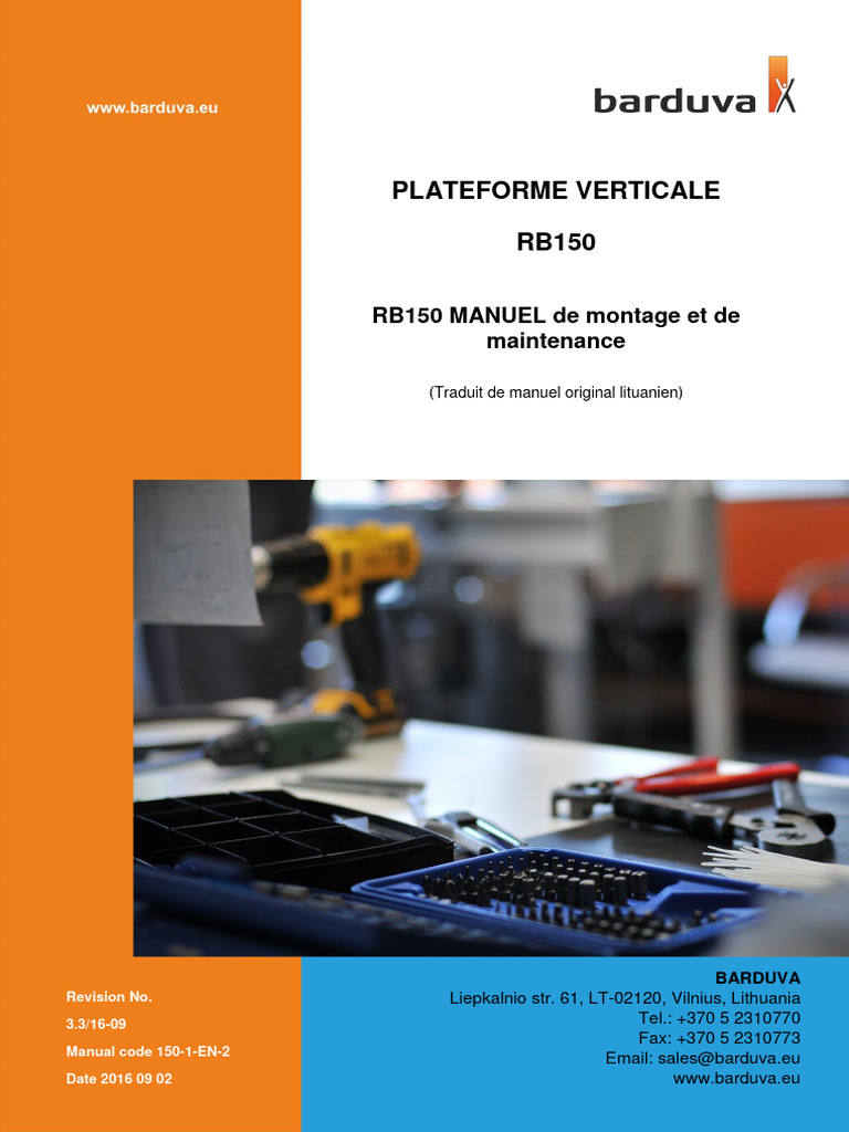 RB150 Assembly Instruction FR VER.3 | PDF