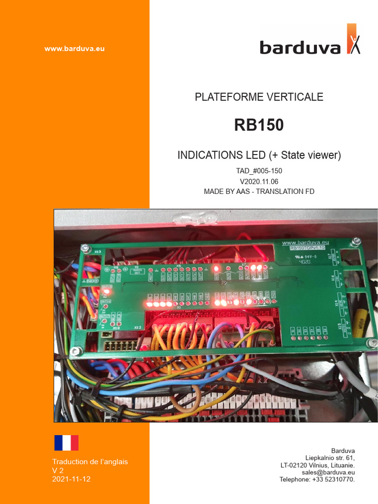 Indications LED pour RB150 | PDF | Interrupteur | Informatique