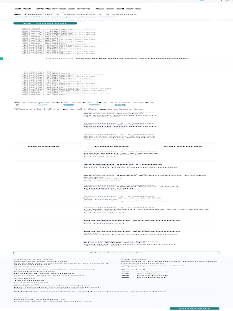 30 Xtream Codes PDF Security Technology Control (Social And Political) | PDF | Internet ...