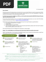 MANCOSA Online Summative Assessment Timetable | PDF | Computing | Software