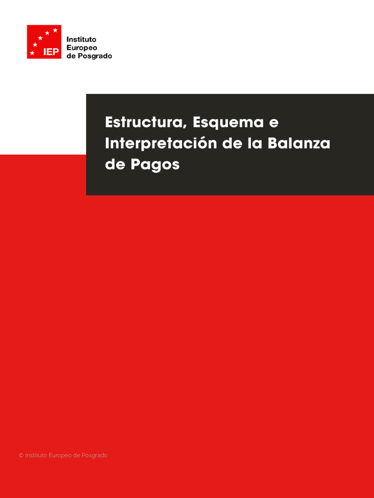 C5-Estructura,Esquema e Interpretacion de la Balanza de Pagos | PDF ...