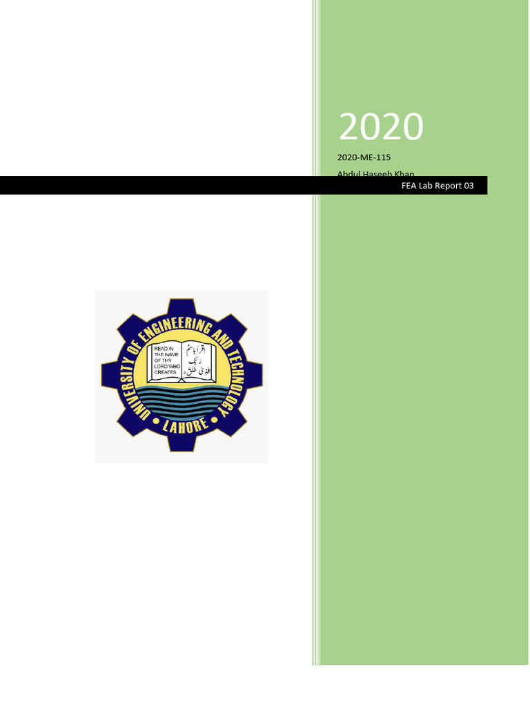 Finite Element Analysis | Download Free PDF | Finite Element Method ... Finite Element Analysis | Download Free PDF | Finite Element Method ...
