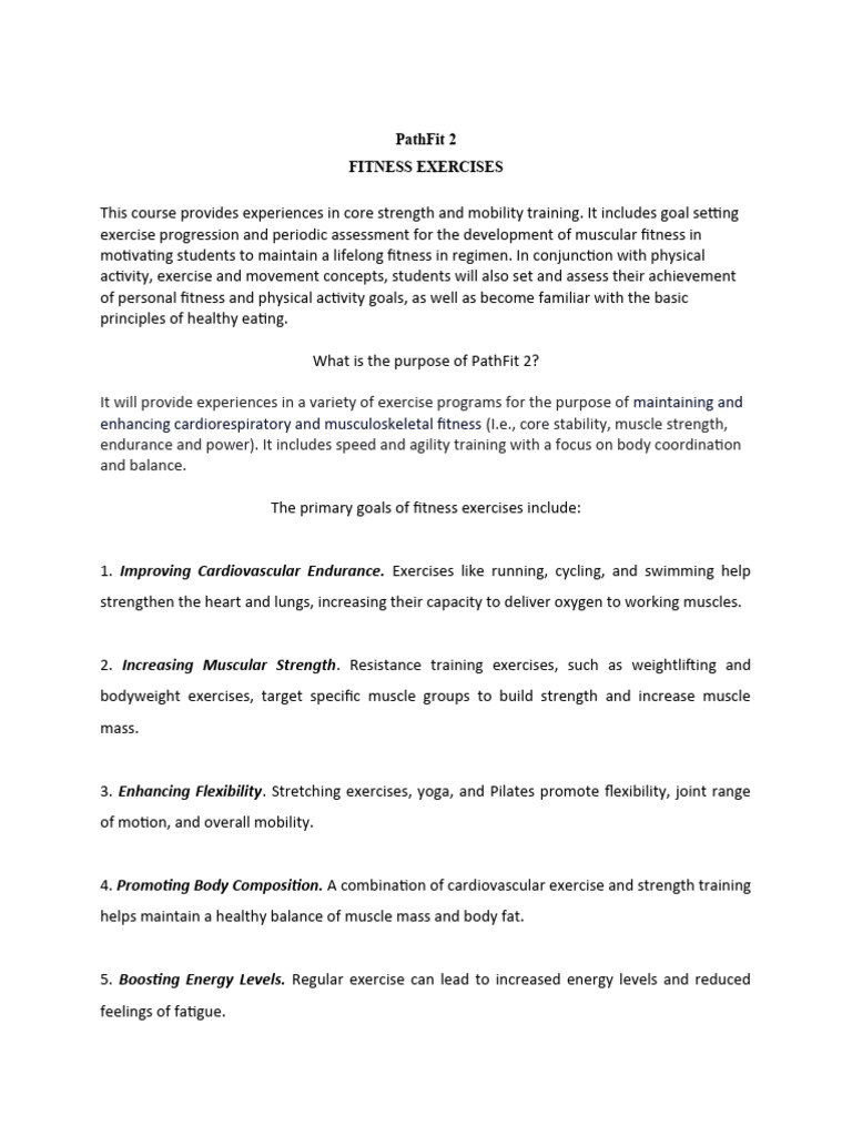 Physical Education | Download Free PDF | Physical Fitness | Strength ...