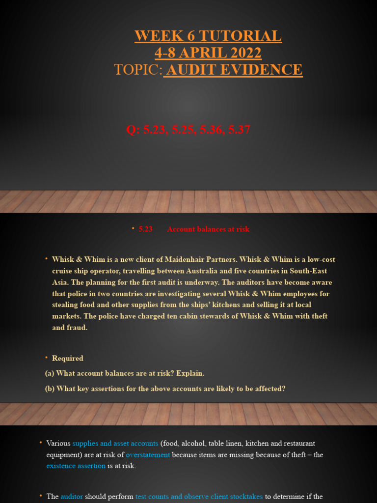 Week Tutorial Qs (Chapter5) | PDF