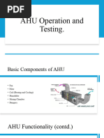 Control Logic For AHU System | PDF | Flow Measurement | Heat