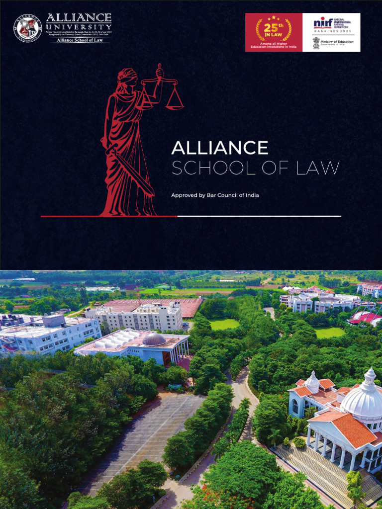 Alliance School of Law Brochure 2024 | PDF
