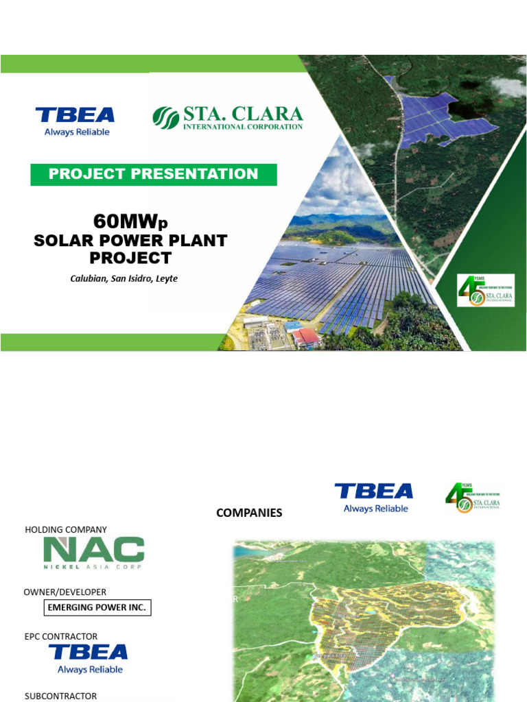 TBEA Solar Project Pre-Kick Off | PDF | Physical Quantities | Renewable Energy