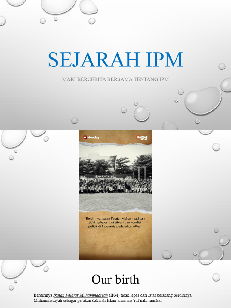 Sejarah Ipm | PDF