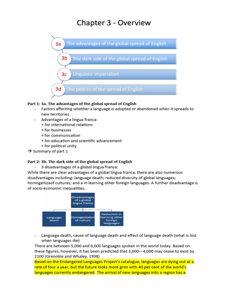 Chapter 3 - Outline | Download Free PDF | English Language | Human ...