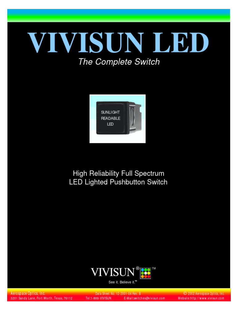 LED_R-2Brochure | PDF | Light Emitting Diode | Lighting