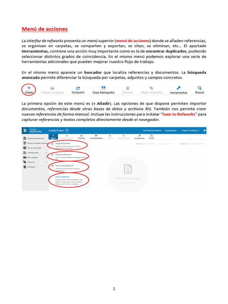 Añadir Importar Crear Exportar Cast Red | PDF | Archivo de computadora ...