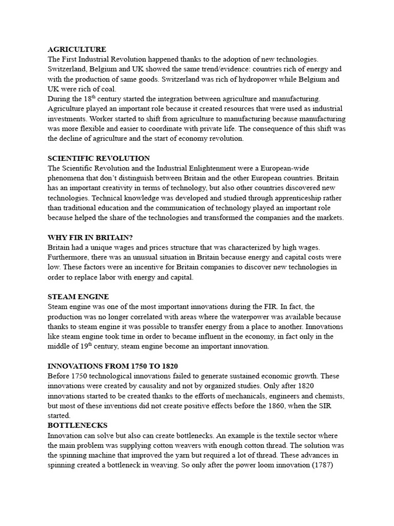 INNOVATION Summary | Download Free PDF | Weaving | Innovation