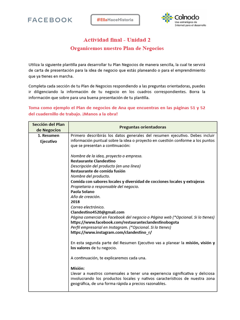 Actividad Final U2 | PDF | Bogotá