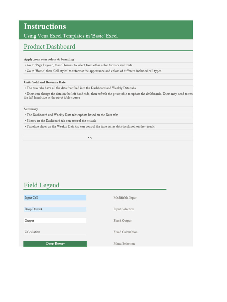 Product Dashboard | PDF | Microsoft Excel | Computing