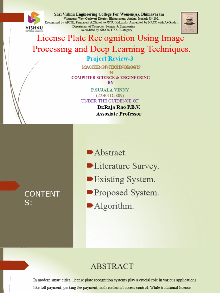 Reveiwe 3 | PDF | Deep Learning | Optical Character Recognition