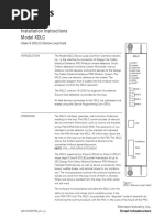 Installation Instructions Model XDLC: Class X (DCLC) Device Loop Card ...