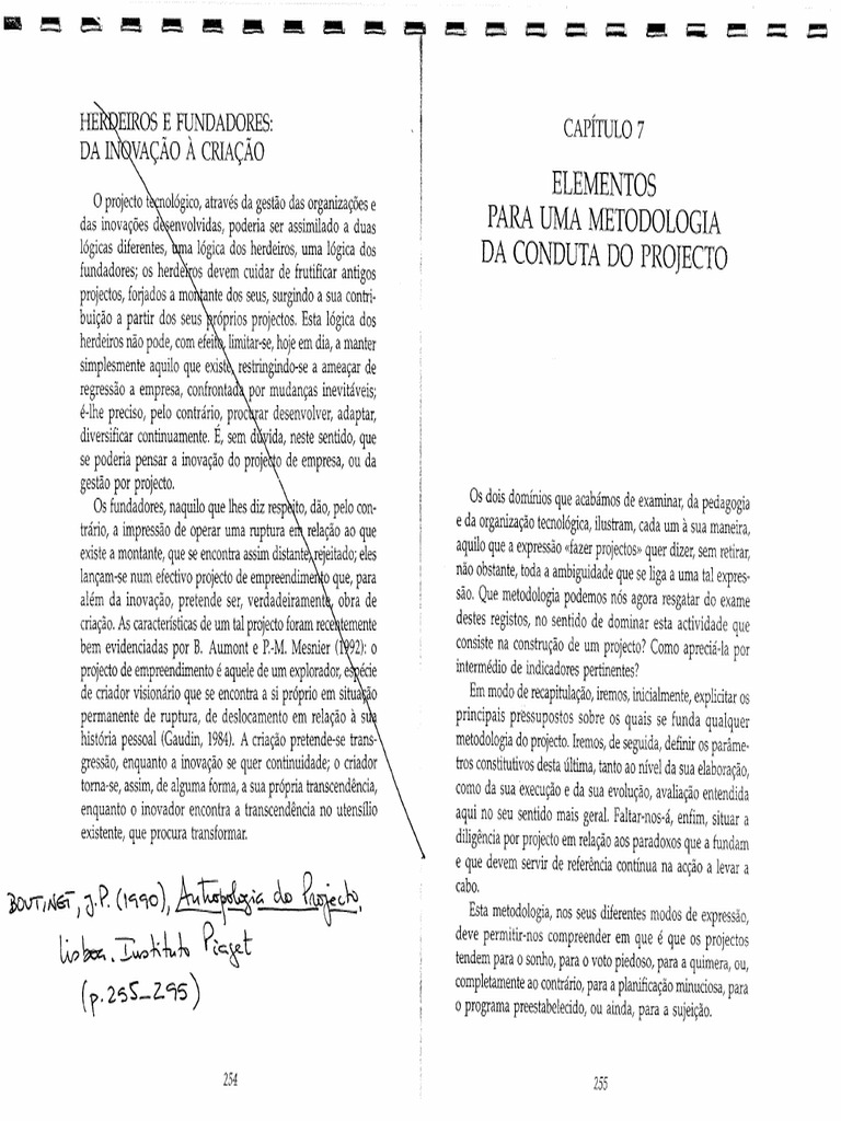 Boutinet Cap7 Antropologia Do Projecto 240307 115033 | PDF