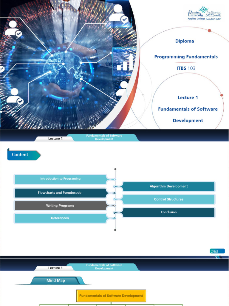 unit1أساسيات البرمجة | PDF | Control Flow | Algorithms