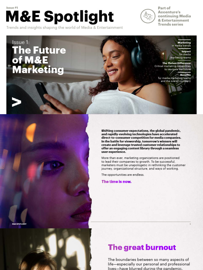 Accenture ME Spotlight Issue 1 | PDF | Marketing | Brand