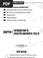 Mental Health Theories Overview | PDF | Psychotherapy | Mental Disorder
