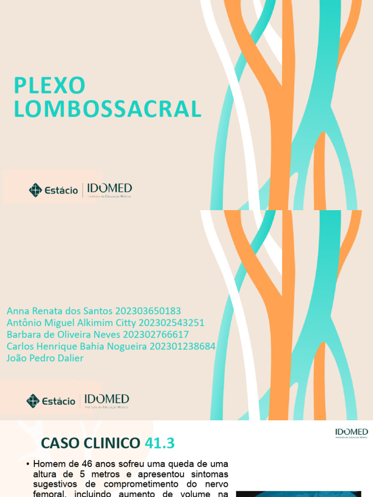 IDOMED Plexo Lombossacral | PDF