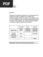 Ejercicios Peps, Ueps y Promedio Ponderado Resuelto | PDF