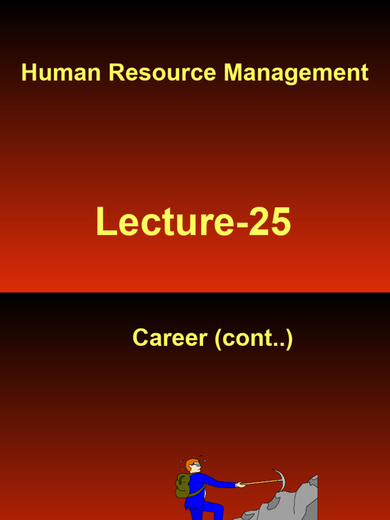 Lecture 25 | PDF | Motivation | Motivational