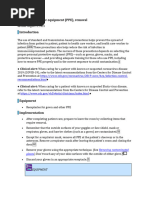 PHO Donning and Doffing PPE Poster | PDF | Personal Protective Equipment | Occupational Safety ...