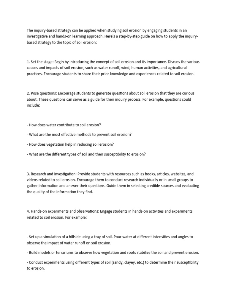 Science GPT | Download Free PDF | Inquiry Based Learning | Erosion