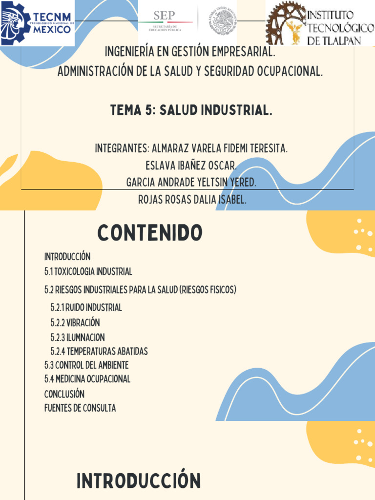 As y So Tema 5. Investigación | PDF | ruido | Sonido