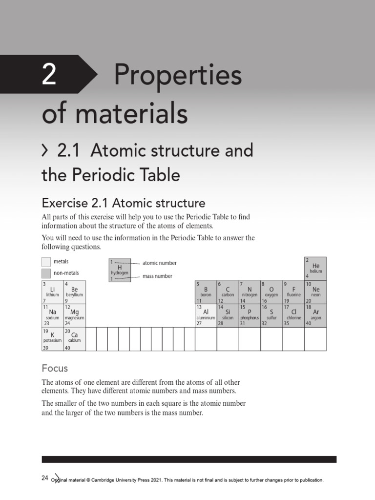 Y9 Science Camp Work | PDF | Chemical Elements | Chemical Bond