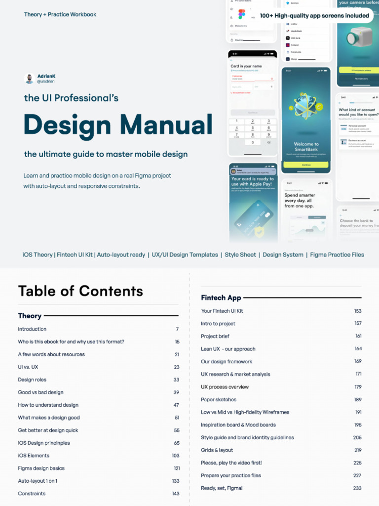 The UI Professional's Design Manual (600+ Pages) 2022 | PDF | User Experience | Human–Computer ...