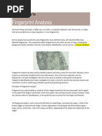 Fieldprint Fingerprinting FAQ Guide | PDF | Identity Document | Privacy