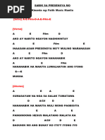 Sayong Yakap Chords | PDF