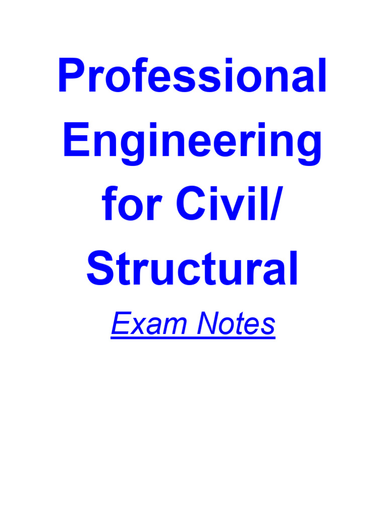 Prof Eng Notes | PDF | Environmental Impact Assessment | Duty Of Care