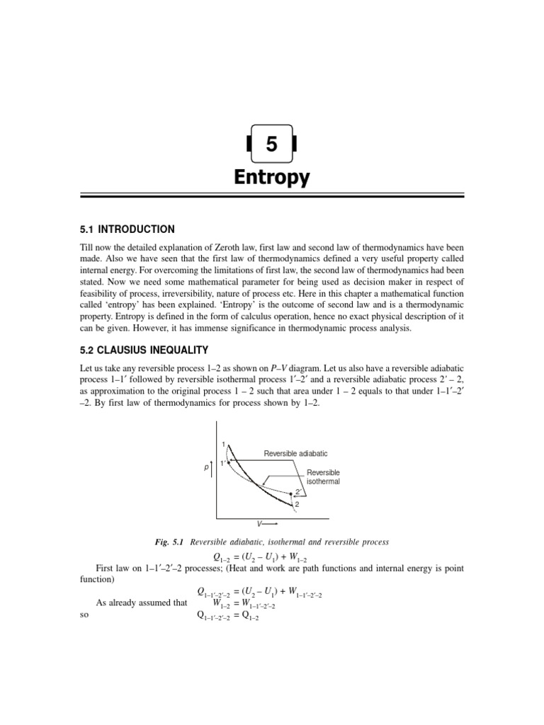 2 Entropy | PDF | Entropy | Thermodynamics