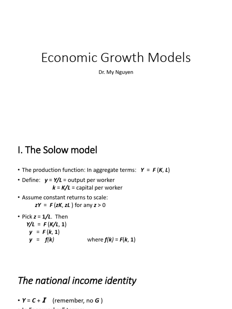 Ch08. STU. Economic Growth | PDF | Economic Growth | Production Function